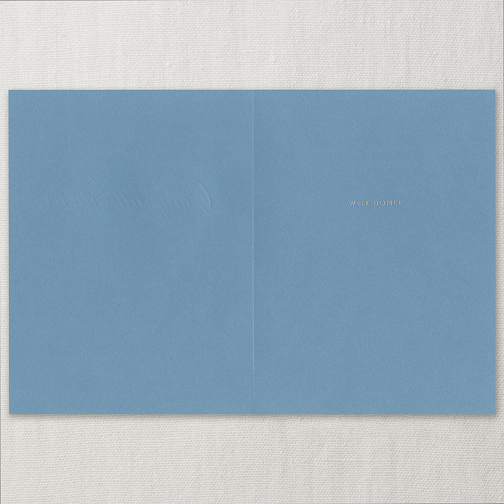 CONGRATULATIONS - CCO - WELL DONE SILVER ENGRAVED CARD – Bethesda Fine ...